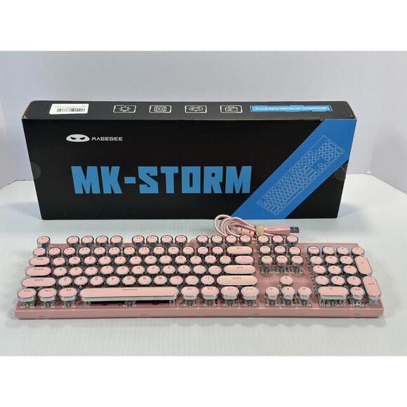 Video Games & Consoles | Magegee Mk Storm Gaming Keyboard Pink Wired ...
